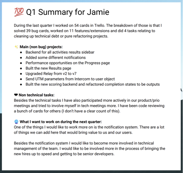 The Only Employee Performance Review Template You ll Ever Need 